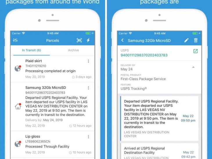 Suivre l'acheminement de son colis jusqu'à la livraison avec Parcelsapp
